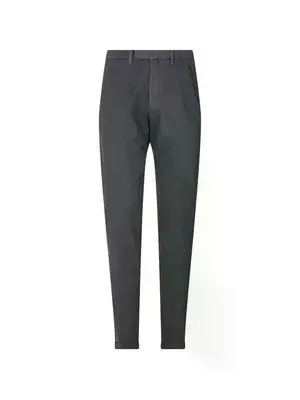 BRIGLIA 1949 Portobello Mid-rise Slim-fit Trousers - Grey