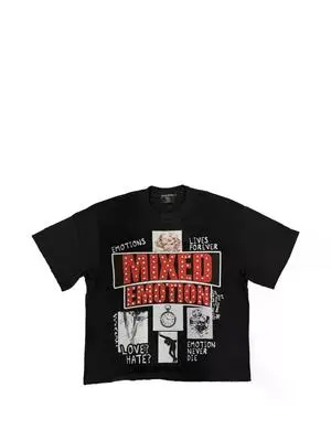 Mixed Emotion Lost Identity Crew-neck T-shirt