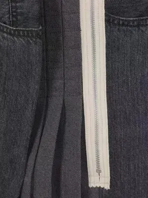 KURO Deconstructed Pleated Skirt