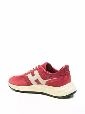 Hogan Hyperlight Logo-patch Panelled Sneakers