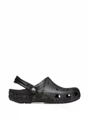 CROCS Classic Veil Camo Clogs - Black