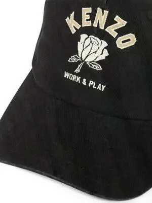 Kenzo Work And Play Cotton Cap