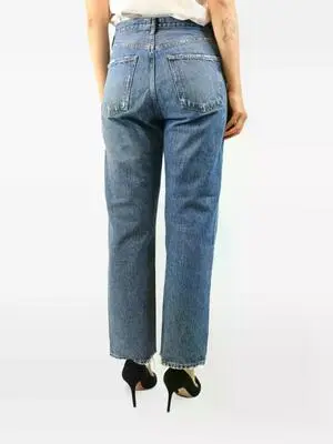 AGOLDE High-waisted Straight-leg Jeans