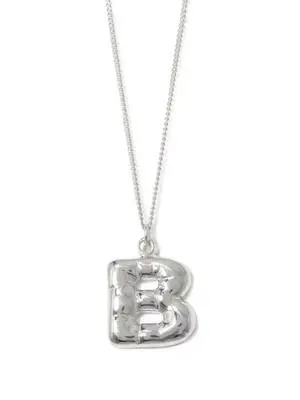 Completedworks Alphabet-pendant Necklace - Silver