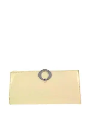 Dior Leather Bi-fold Wallet - Neutrals