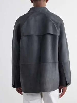 Paul Smith Oversized Bonded-suede Jacket