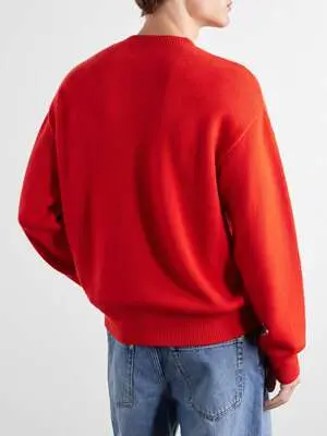 Loewe Anagram-embroidered Cashmere-blend Sweater