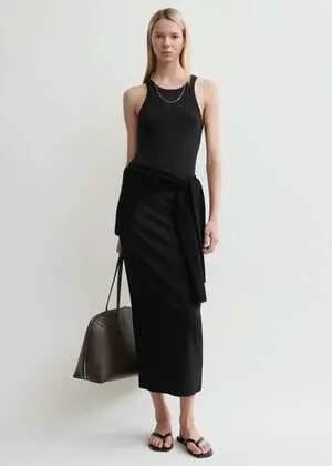 TOTEME Curved Rib Tank Dress