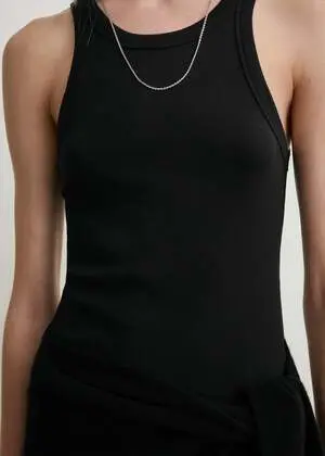 TOTEME Curved Rib Tank Dress