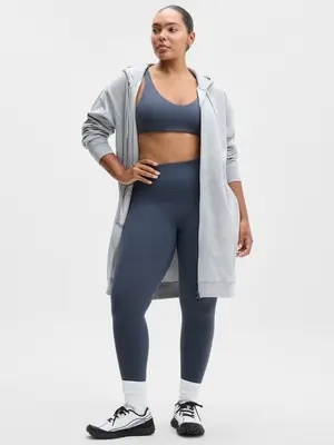 Athleta Forever Fleece Long Full Zip