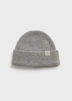 TOTEME Rib Cashmere Beanie Melange