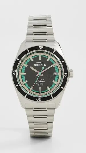 Shinola Duck Automatic 3hd Watch - Black