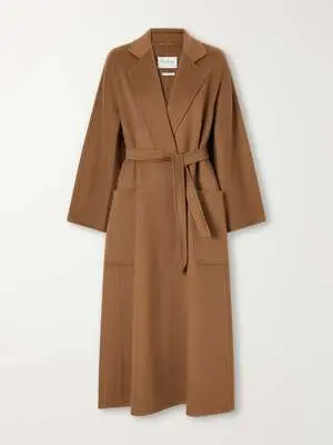 Max Mara Trenna Belted Cashmere Coat - Camel