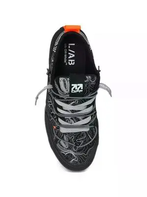 L/AB C/O OFF-WHITE L/ab Tape Sneakers - Black