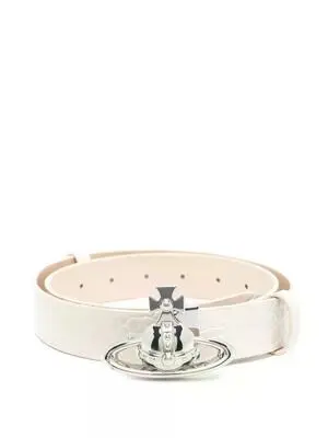 VIVIENNE WESTWOOD Orb Croc-effect Belt
