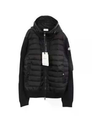 Moncler 2020s Hooded Down-filled Jacket - Black