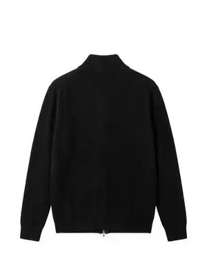 DANIELE FIESOLI Zip-up Knitted Cardigan - Black