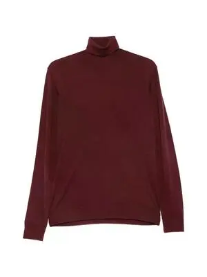 ÉPHÉMÈRE Roll-neck Sweater - Red