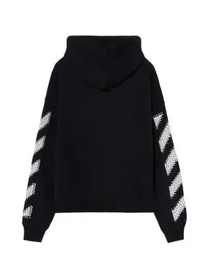 Off-White Pixel Diagonal Hoodie