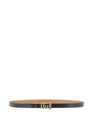Gucci Reversible Gg Marmont Thin Belt