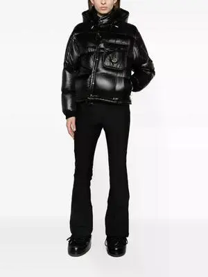Moncler Karakorum Hooded Short Down Jacket - Black