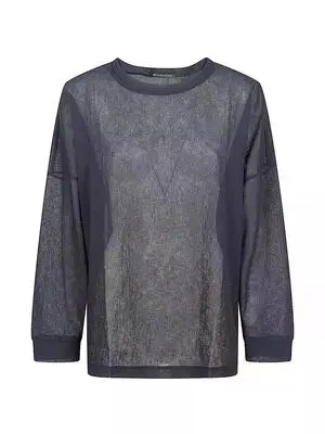 Mizuiro Ind Crew-neck Cotton Top