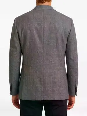LARDINI Prince Of Wales Check Single-breasted Jacket