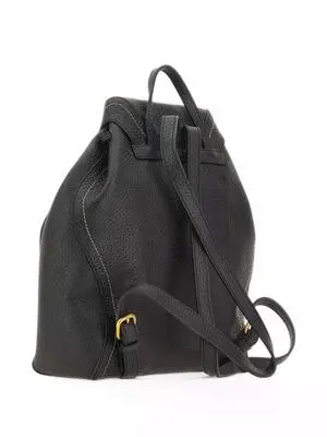 GIANNI CHIARINI Medium Violette Grained Bovine Leather Backpack