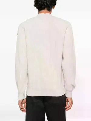 Moncler Ribbed-knit Zip-up Cardigan