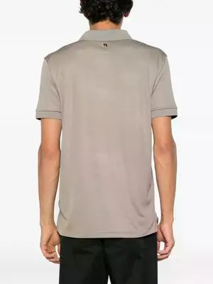 BOSS Logo-print Striped Polo Shirt