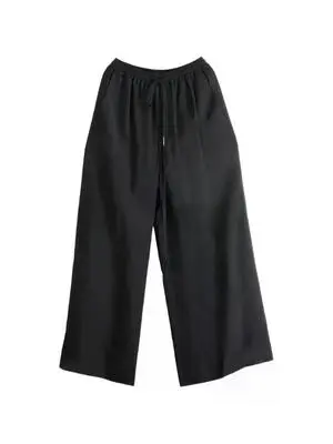 ANN DEMEULEMEESTER Eron Drawstring Wide-leg Trousers
