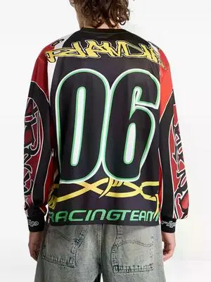 RIPNDIP Graphic-print Long-sleeve T-shirt - Red
