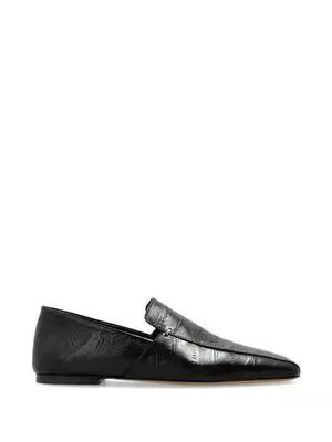 Yuzefi Sahra Eel-effect Leather Loafers