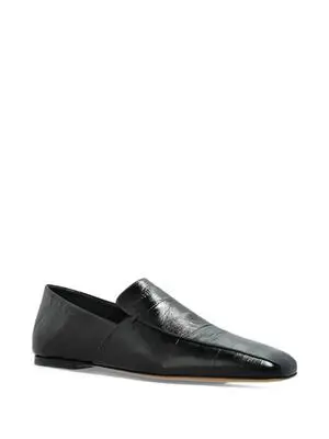 Yuzefi Sahra Eel-effect Leather Loafers