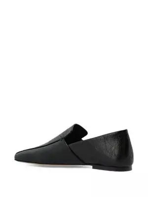 Yuzefi Sahra Eel-effect Leather Loafers