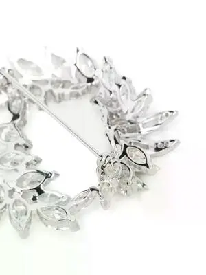 Swarovski Silver Tone Pins And Brooches