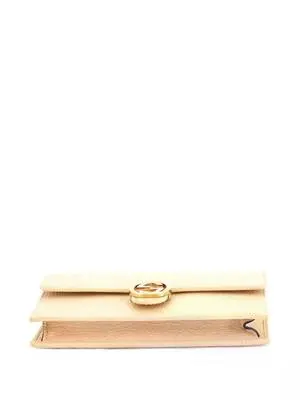 Gucci Interlocking Wallet On Chain Leather Crossbody Bag