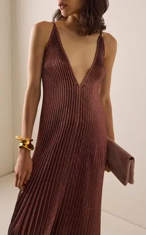 L'IDEE The Muse Gown - Brown