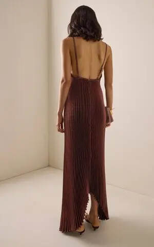L'IDEE The Muse Gown - Brown