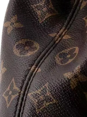 LOUIS VUITTON Graceful Handbag Monogram Canvas Pm Hobo Bag - Brown