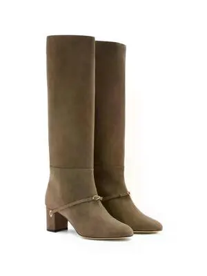 Jennifer Chamandi Sami 65 Buckle-strap Boots
