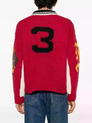 Polo Ralph Lauren Logo-intarsia Ribbed-knit Polo Shirt