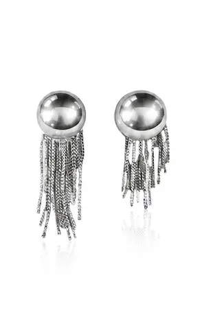 SHANNON BOND Cecily Earrings - Silver
