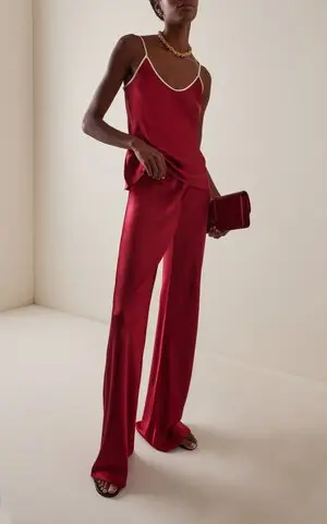 Comme Si Bias Silk Camisole