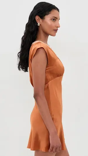 REFORMATION Ariette Silk Dress