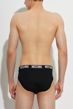Moschino Two-pack Logo Briefs