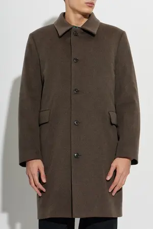 Paul Smith Single-vent Wool Coat