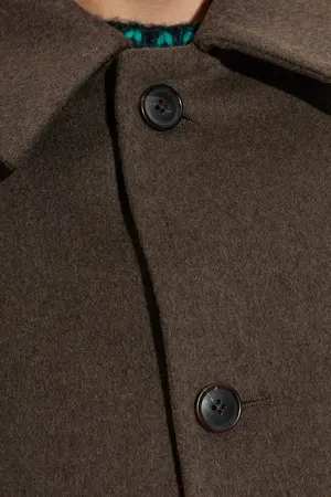 Paul Smith Single-vent Wool Coat