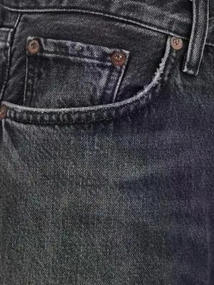 AGOLDE Lana Faded Straight-leg Jeans