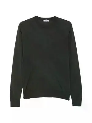 DIKTAT Crew-neck Long-sleeve Sweater - Green